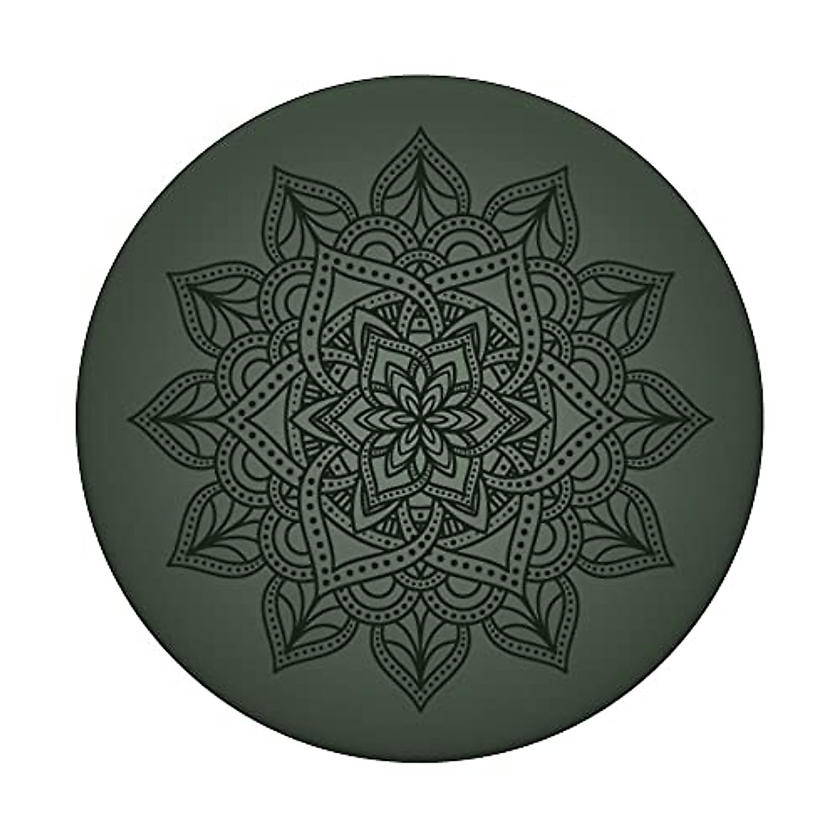 Mandala Alpine Green Phone 13 Pro Max Mandala Alpine Green PopSockets Swappable PopGrip