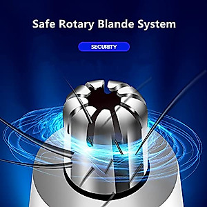 Toexy Beauty Ear and Nose Hair Trimmer Clipper - Painless Eyebrow Facial Hair Trimmer for Men Women, Battery-Operated and Waterproof Cutter Easy Cleaning(Black)