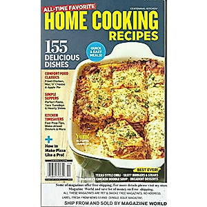 ALL- TIME FAVORITE HOME COOKING RECIPES MAGAZINE, BEST EVER ISSUE, 2020