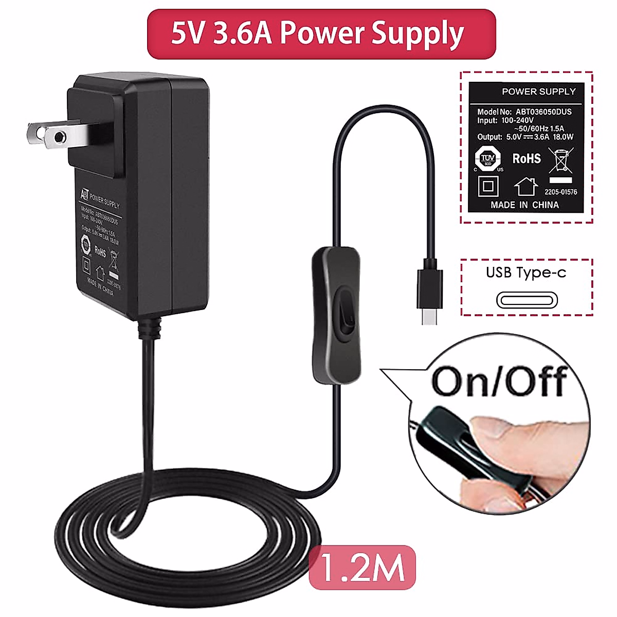 GeeekPi Case with PWM Fan for Raspberry Pi 4, 18W 5V 3.6A USB-C Power Supply for Raspberry Pi 4, Heatsinks, USB Card Reader, Micro HDMI Cable, Micro HDMI to HDMI Adapter for Raspberry Pi 4 8GB/4GB/2GB