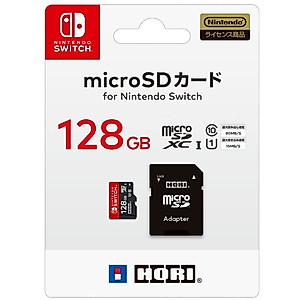 【任天堂ライセンス商品】マイクロSDカード128GB for Nintendo Switch【Nintendo Switch対応】