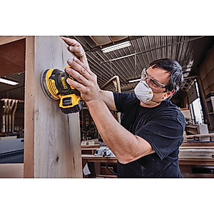 DEWALT 20V MAX Orbital Sander, Tool Only (DCW210B), Yellow