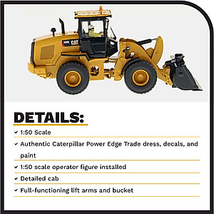 1:50 Caterpillar 930K Wheel Loader – High Line Series by Diecast Maters - 85266