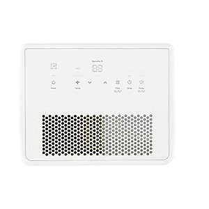 Haier 50 Pint Portable Dehumidifier with Pump, Perfect for Bedroom, Basement & Garage, Ideal for High Humidity or Wet Areas, Built-in Pump, Energy Star Certified, White