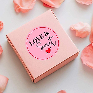 YOUOK Love is Sweet Stickers ,2 Inch Thank You Stickers Love Labels for Holiday,Wedding,Party,and Arts Decoration(200 Pcs)