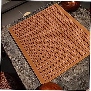 TOYANDONA 8 Pcs Go Board Chess Board for Kids Travel Chess Board Portable Chess Board Leather Travel Chess Set Roll-up Chess Board Convenient Chess Folding Board Kids Go Chess Boards Mini