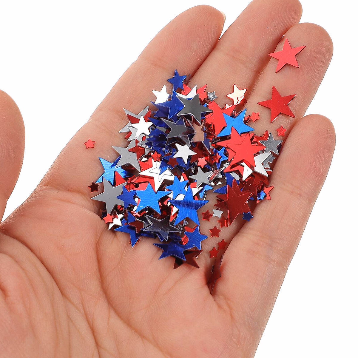 1 Independence Day Confetti Party Table Confetti Star Glitter Festival Confetti Star Sequin Confetti Table Scatter Star Confetti Party Confetti Decorative Confetti Party Decor