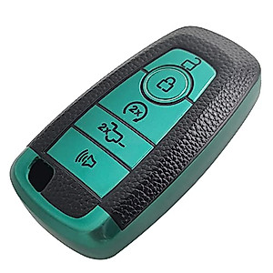 Coolbestda TPU Key Fob Case Glove Keyless Entry Holder Protector Cover Sleeve for 2019 2020 2021 2022 Ford Expedition Bronco Edge Explorer Mustang Fusion Raptor F150 F250 F350 F450 M3N-A2C93142600