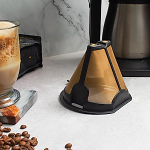 Ceybo Replacement Reusable 2 Pack Filters for Ninja Coffee Bar Glass Thermal System Compatible with All CF09X Series Models