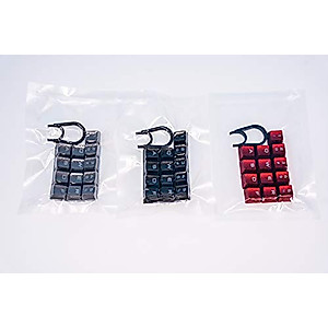 Cherry MX Key Switch FPS Backlit keycap Gray 13 Keys, Used for Corsair Gaming Keyboard! (Black)