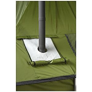 Guide Gear Outdoor Wood Burning Stove, Portable with Chimney Pipe for Cooking, Camping, Tent, Hiking, Fishing, Backpacking