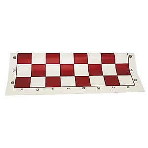 Best Value Tournament Chess Set 90% Plastic Filled Chess Pieces and Roll-Up Vinyl Chess Board