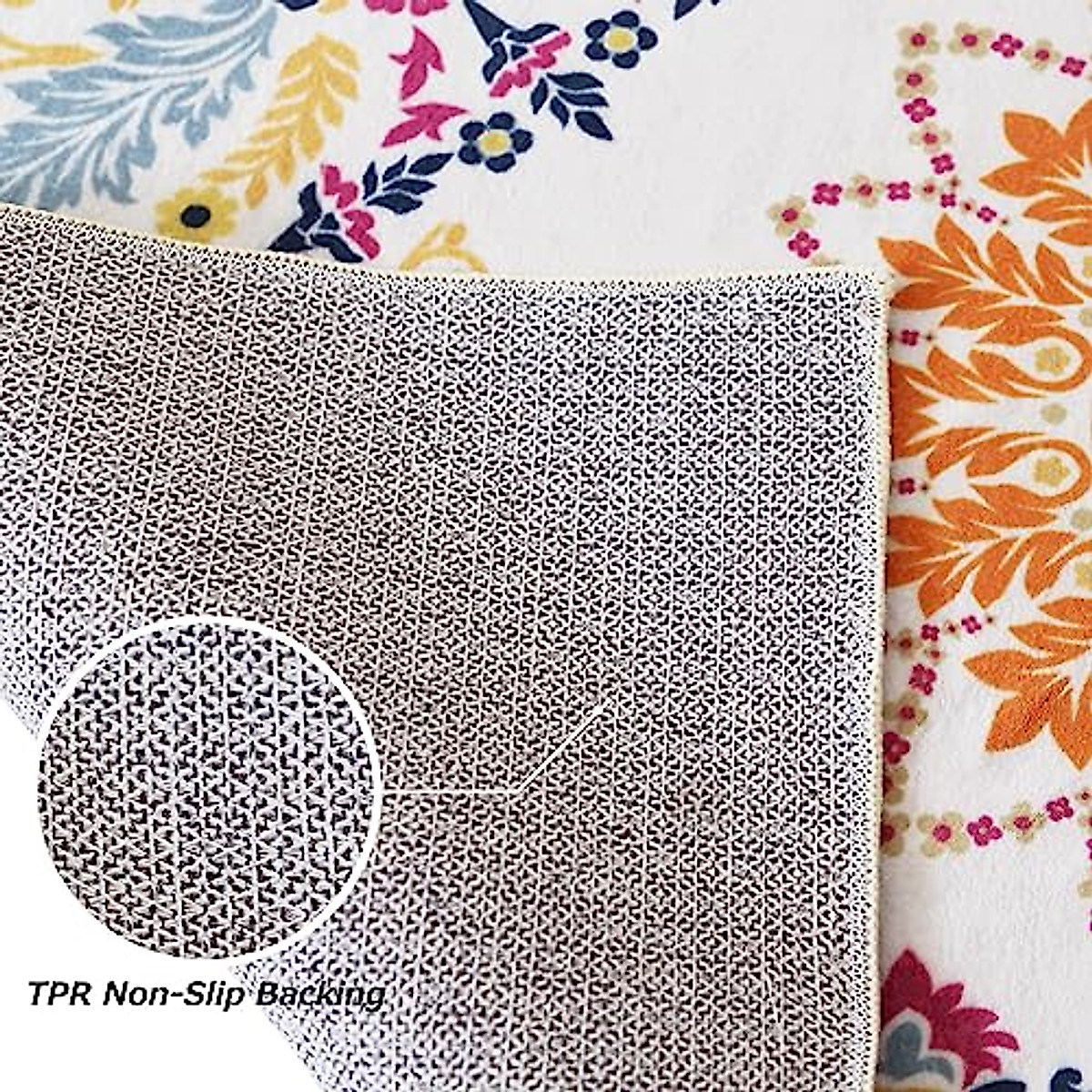 Matace ,8x10 Feet Rectangle, Area Rug, Soft, Durable, Stain Resistant, Distressed, Low Pile, Non-Shedding, Easy Clean, Printed, Living Room Rug,Bedroom Rug, Dining room rug