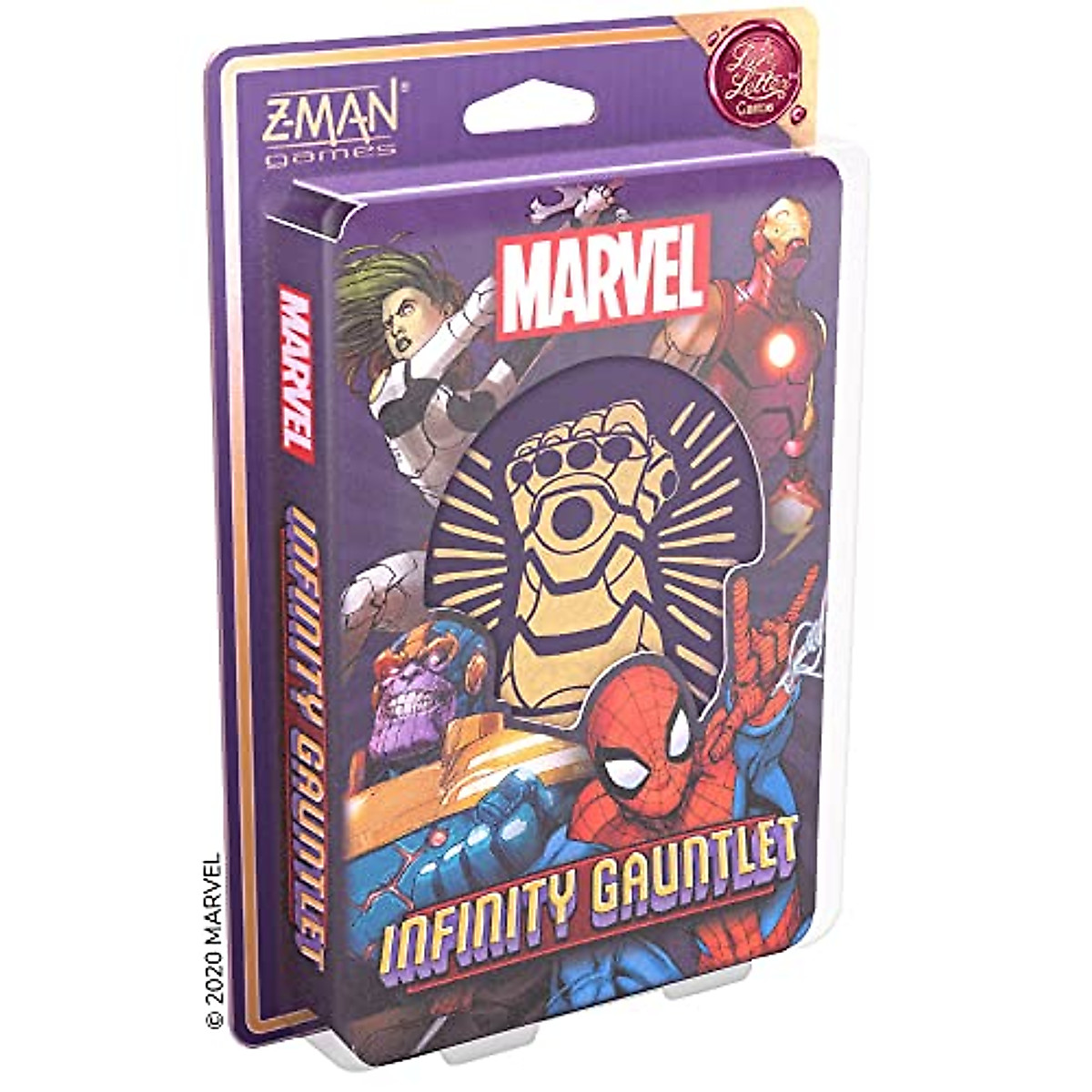 Infinity Gauntlet: A Love Letter Card Game Save The Universe from Thanos! Strategy Game for Kids and Adults Set in The Marvel Universe, Ages 10+, 2-6 Players, 15 Minute Playtime, Made by Z-Man Games