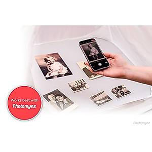 Photomyne Professional Photo Studio Shooting Tent | Photo Light Tent | Photo Light Box | Light Cube Diffusion - White (19X19 inch)