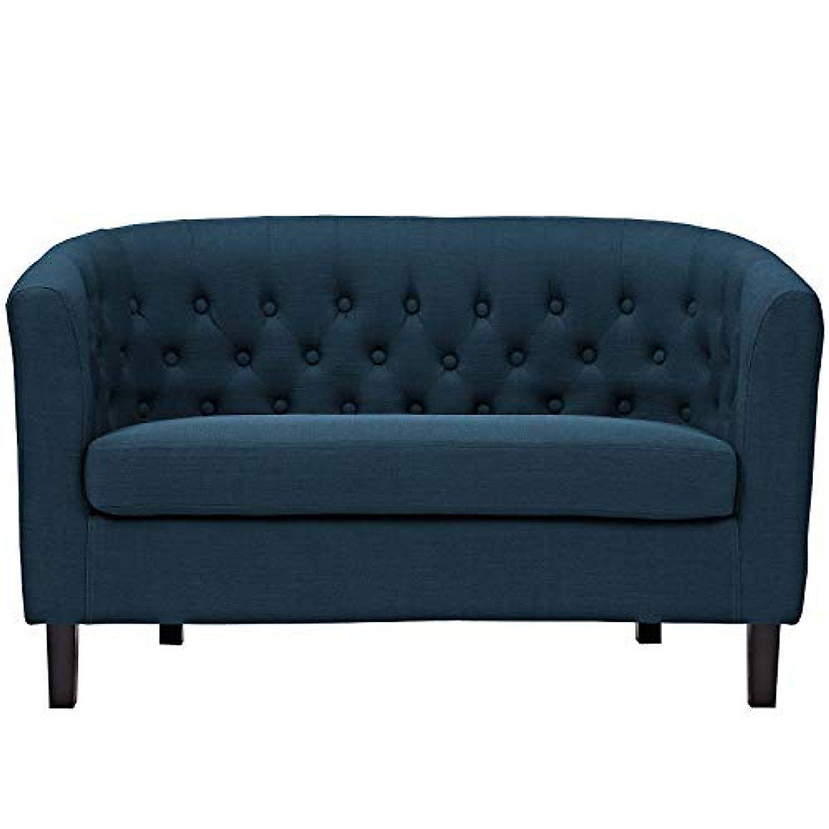 Modway Prospect Upholstered Contemporary Modern Loveseat In Azure