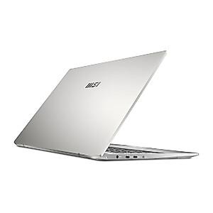 MSI Prestige 16 Studio Laptop: Intel Core i7-13700H, GeForce RTX 4060, 16" QHD+ 165Hz MiniLED Display, 32GB DDR5, 2TB NVMe SSD, HDMI, MicroSD Card Reader, Win 11 Pro: Urban Silver A13VF-039US