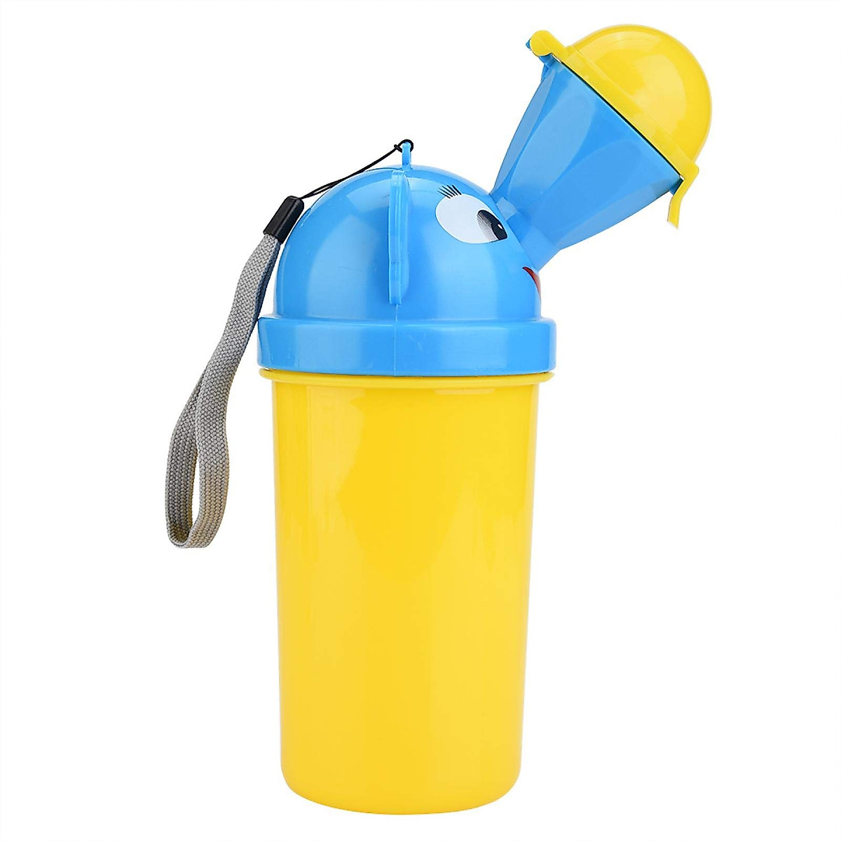 Pee Bottles, Reusable Upgrade Portable Urinal Potty, Baby for Baby Kids Car Travel Pee Training(Yellow, Prince)