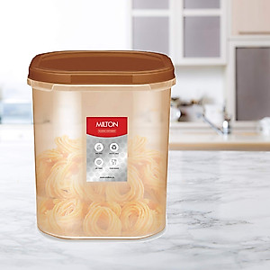 Milton Quadra 22 Storage Container, 22 Litre, Brown