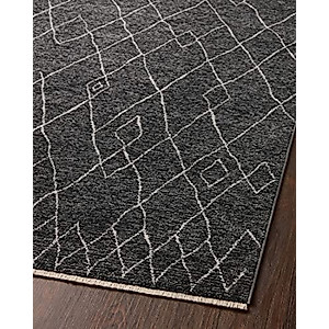Loloi II Vance Collection VAN-11 Charcoal / Dove, Traditional 11'-6" x 15'-7" Area Rug