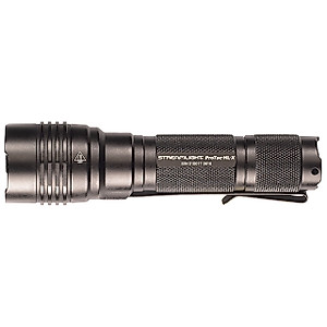 Streamlight 88065 ProTac HL-X 1000-Lumen Multi-Fuel Professional Tactical Flashlight, Includes CR123A Lithium Batteries and Holster, Black