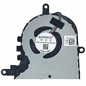 QUETTERLEE Replacement New CPU Cooling Fan for Dell Latitude 3590 L3590 E3590 Inspiron 15 5570 5575 5770 3585 17-3780 3793 5770 Vostro 3580 3590 3591 3593 Series 0FX0M0 DC28000K9D0 DFS1503055P0T FK3A