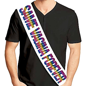Groom Sash - Bachelor Party Ideas, Gifts, Jokes and Favors - Lesbian Bachelorette Party Sash for Bride
