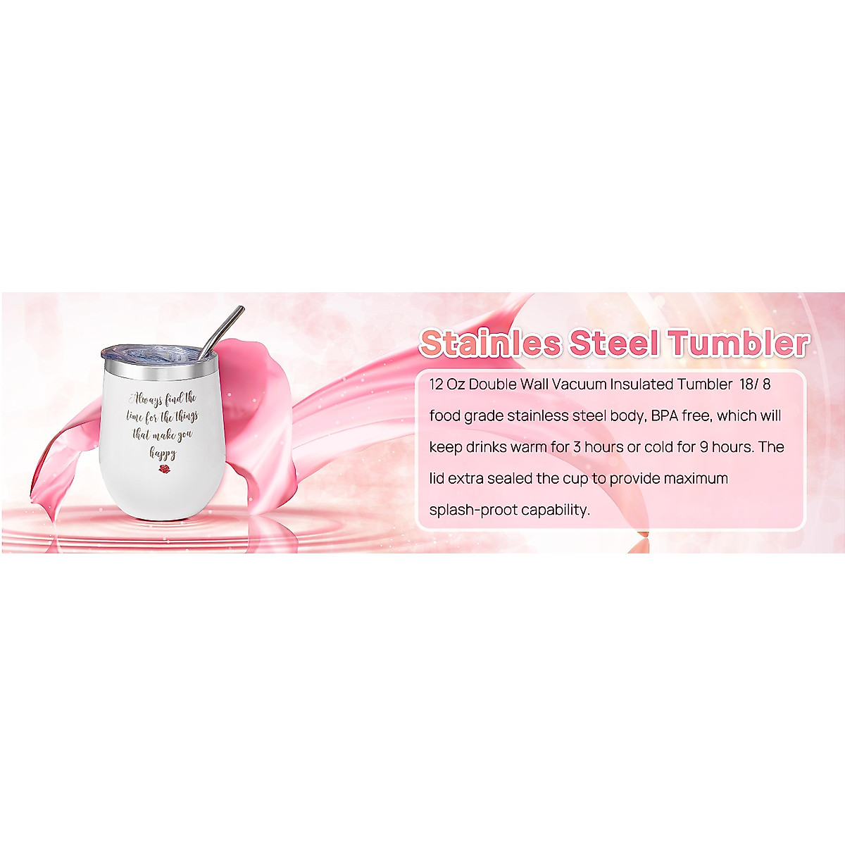 O&R 14-Piece get well soon gift basket -birthday gift- Thoughtful Self-Care Package Kit For Women - After Surgery Presents With Coffee Tumbler - With Rose Soaps & Candle For spa gifts for women