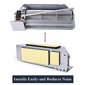 Replacement Fireplace Blower Fan Kit for Superior, Lennox, Astria Fireplaces, FBK-100 Fireplace Blower Kit, FBK100 80l84 Blower Kit, Blower for Lennox mpd3530cnm lmdv3530cnm, Superior bc-36 Fireplace