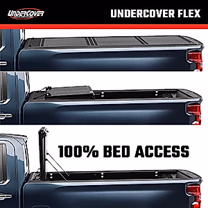 UnderCover Flex Hard Folding Truck Bed Tonneau Cover | FX11005 | Fits 2007 - 2013 Chevy/GMC Silverado/Sierra 1500 w/o bed caps 5' 9" Bed (69.3")