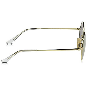 Ray-Ban Rb1970 Oval Evolve Polarized Sunglasses, Gold/Photochromic Dark Grey Mirrored Gold, 54 mm