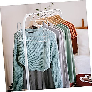 HANABASS 3pcs Tie Rack Hanger Hanger for Pants Multipurpose Hanger Skirt Clothes Hanger Skirts Hangers Leggings Hanger Coat Hanger Pants Rack Trousers Space Saving Hangers Jeans Hangers Pp