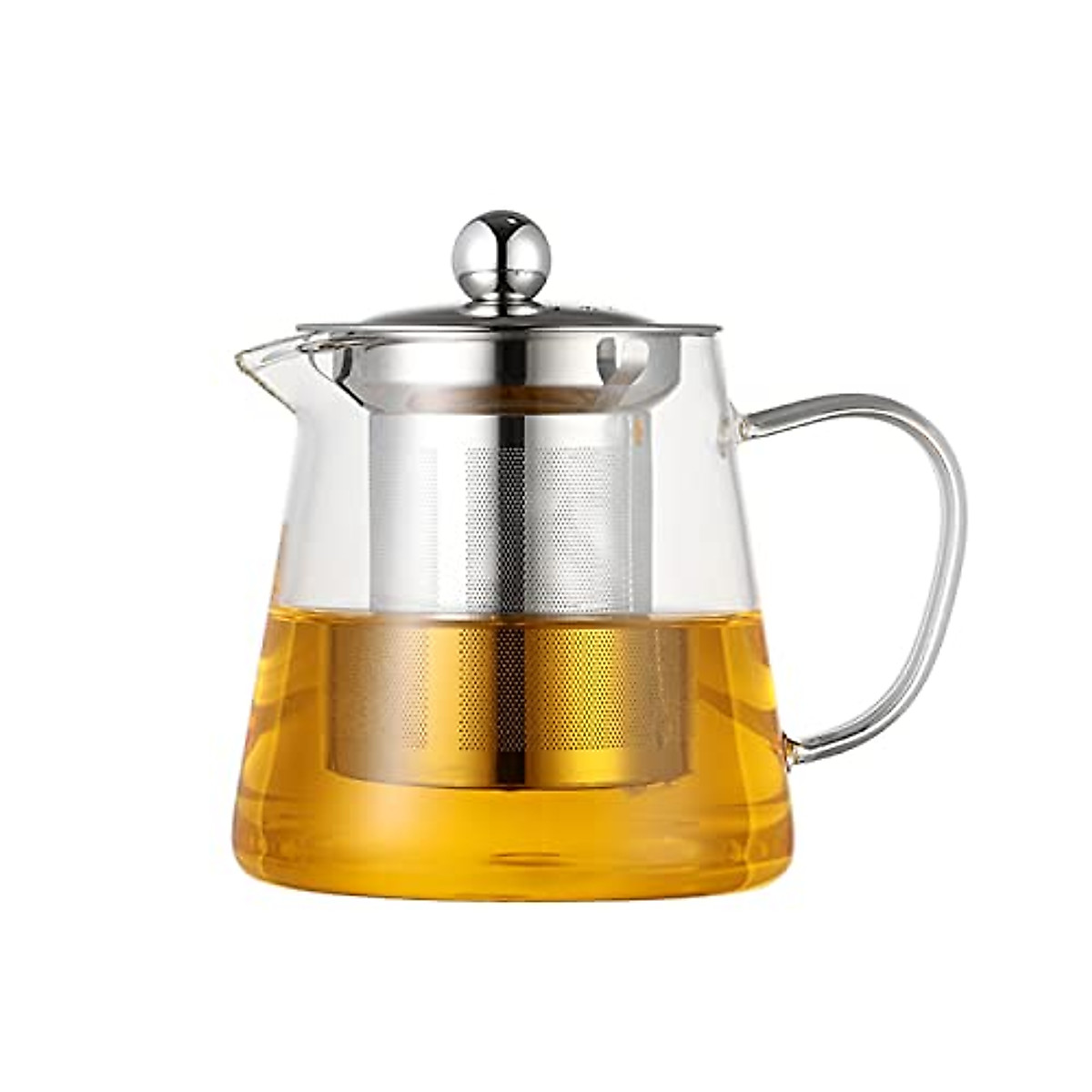 Fridge Pitcher, 64 oz/1800ml Glass Pitcher With Lids for Fridge, Ice Tea Pitcher, Great for Juice, Milk, Coffee, Lemonade - Heat Resistant Borosilicate Glass Jug