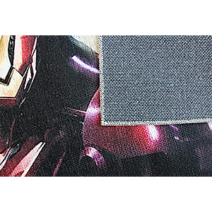 Sneakers Rug, Basketball Rug, Sports Rug, Jump Rug, Red and Black Rug,for Young Room Rug, Modern Motif Rug, Art Rug, line Form Rug, Personalized Rug, Non-Slip Backing,SS6..6 (55.1”x78.7”)=140x200cm