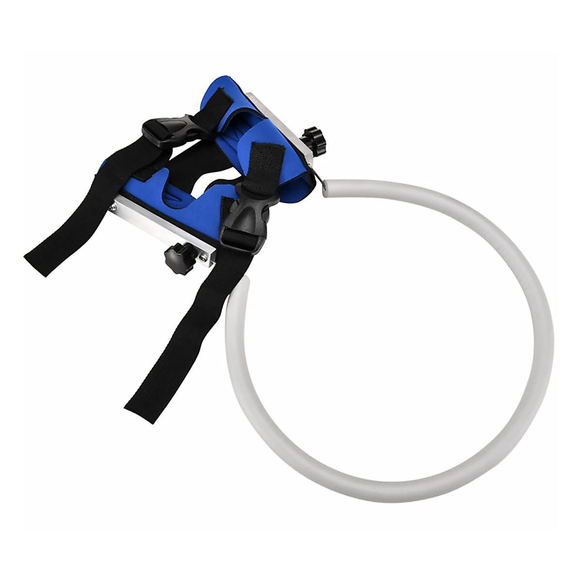 GabeFish Ring Harness for Blind Dog, Lightweight Blind Ring for Pets, Blind Dog Bumper, Bump Guard for Blind Dogs Blue Medium