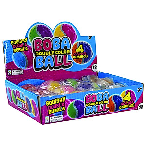 Raymond Geddes Double Color Boba Ball Display of 12