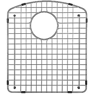 Serene Valley Sink Bottom Grid 14-1/2" L x 16-13/16" W, Rear Drain, Sink Rack NDG1517R