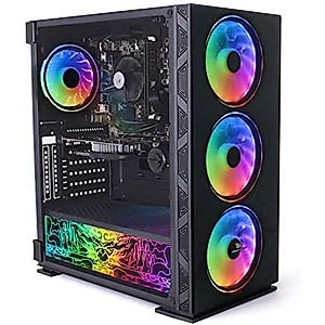 Veno Scorp GAMING PC BUNDLE Intel Core i7 2600 16GB Ram 256GB SSD + 1TB HDDGTX 1050Ti 4GB Windows 10 Gaming PC USB 3.0 NeonZilla 4 X ARGB Gaming Case