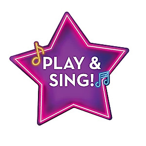 Barbie Rock Star Guitar, Interactive Electronic Toy Guitar with Lights, Sounds, and Microphone, Kids Toys for Ages 3 Up by Just Play