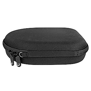 Linkidea Headphones Carrying Case Compatible with Anker Soundcore Space Q45, Life Q20, Q20+, Q30, Q35 Case, Protective Hard Shell Travel Bag with Cable, Charger Storage (Black)