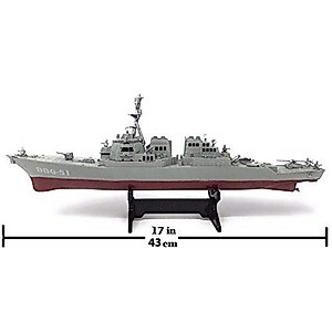 Xplore Toys Aircraft Carrier Toy,with 5 Aircrafts Includes Destroyer Ship