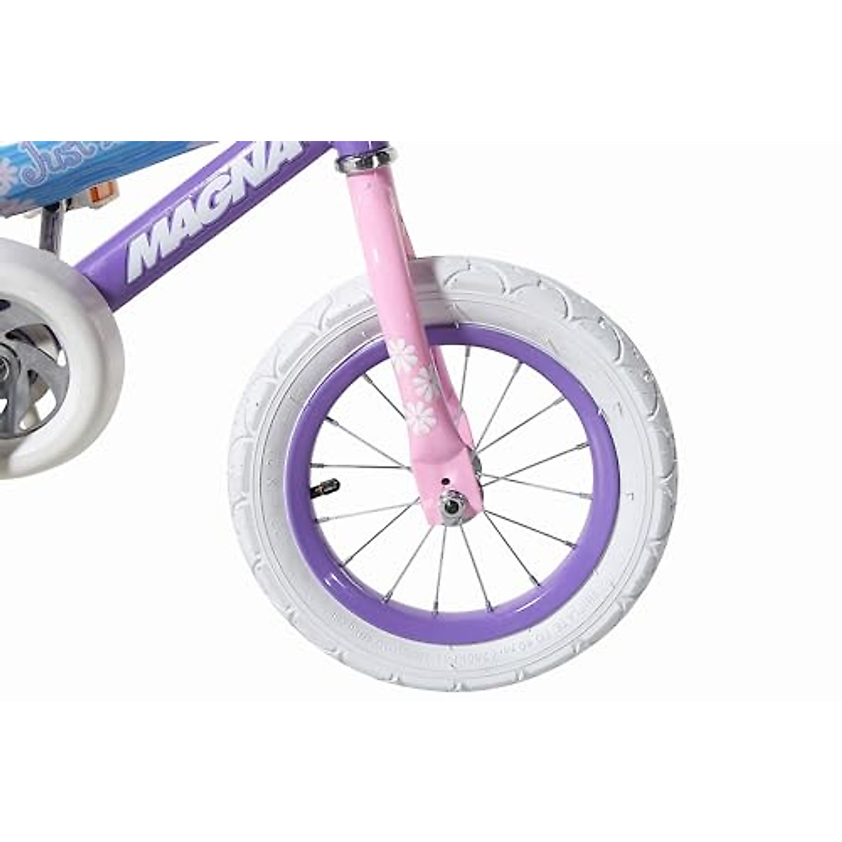 Dynacraft Magna Just for Me 12" Children's Bike – Fun and Colorful Design, Sturdy and Durable, Perfect for Kids Learning to Ride, Easy to Assemble, Ideal for Young Riders