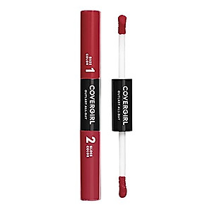 COVERGIRL Outlast All-Day Color & Lip Gloss, Richest Red, 0.2 Ounce (packaging may vary)