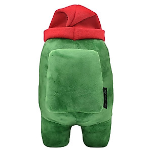 Among Us Official Toikido Yume 12" Plush w/Accessories 2 Pack,Red and Green,One Size,19463