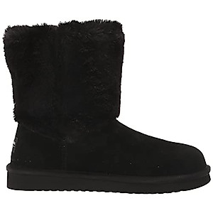 Koolaburra by UGG Women's Aubrei Short Fashion Boot, Black, 7