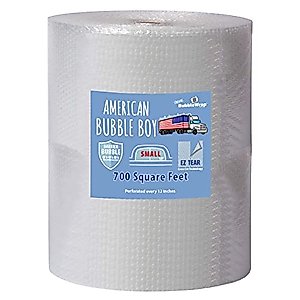 Small Bubble Wrap, American Bubble Boy (24" Wide, 700 Square Feet)