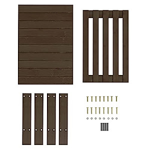 Zhuoyue Wooden Step Stool for Kids Adults Walnut Small Bamboo Wood Shower Foot Rest Stool Shaving Legs for Bathroom Sink Bed Kitchen