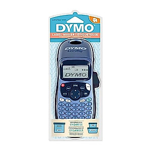 DYMO Label Maker LetraTag 100H Handheld Label Maker, Easy-to-Use, 13 Character LCD Screen, Great for Home & Office Organization