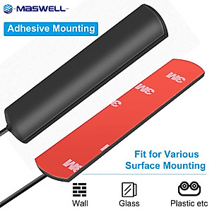 WiFi Antenna WiFi, WiMAX and Bluetooth Rectangular Shape Adhesive Mount