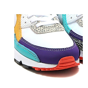 Nike Womens Air Max 90 SE Trainers DH5075 Sneakers Shoes (UK 4.5 US 7 EU 38, White Light Curry 100)
